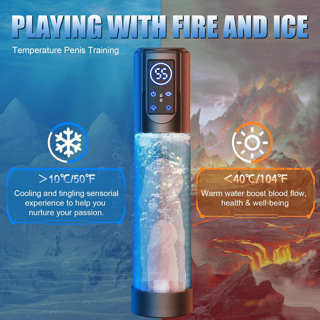 3-in-1 Design 3 Vacuum Suction Automatic Suction Penis Pump – propinkup