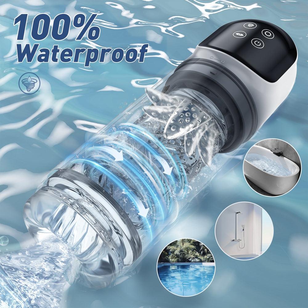 6 in 1 LCD Water SPA Vacuum Pump Male Masturbator Penis Enlargement Ge ...