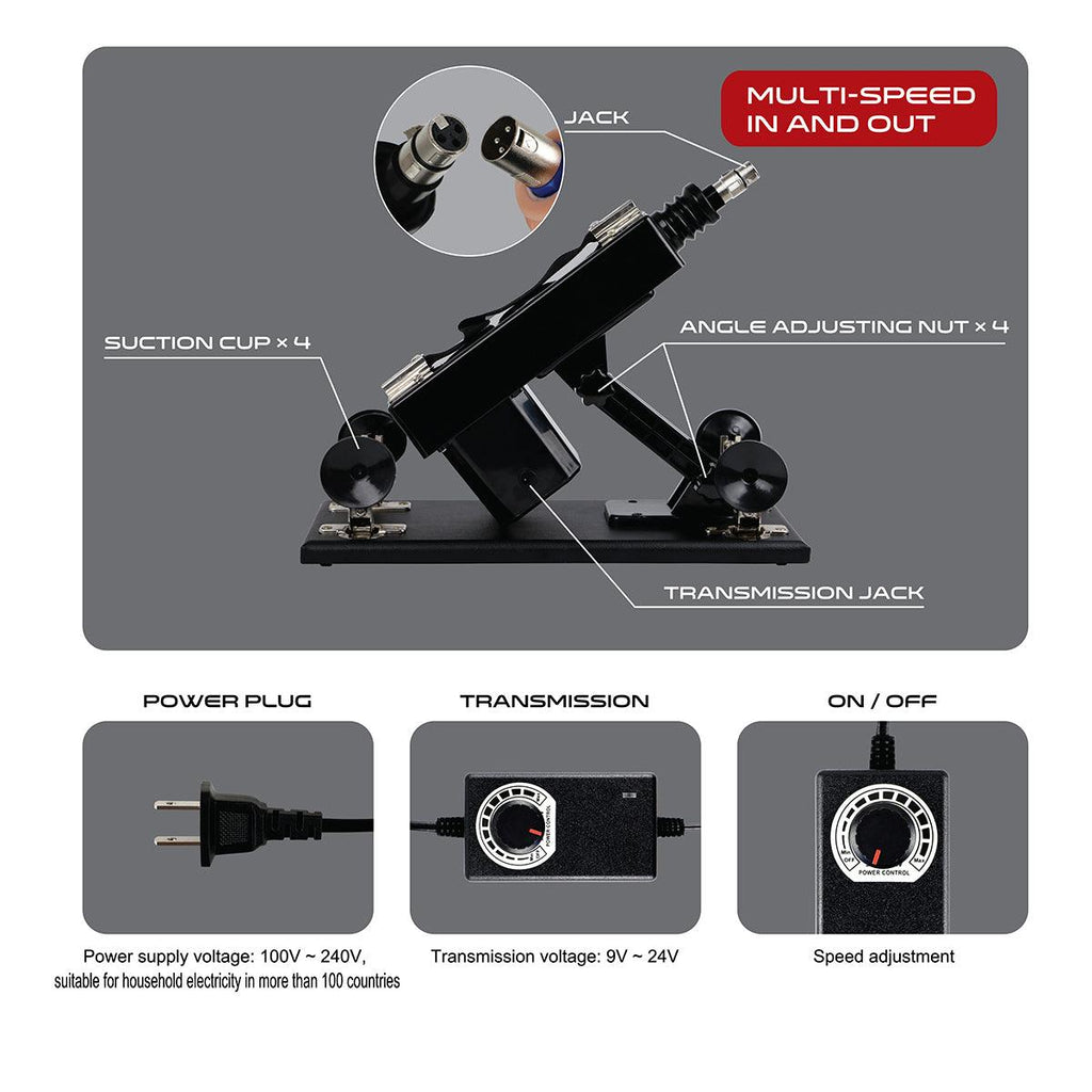 Adjustable Sex Machine - Love Machine Male & Female Insert Machine Pum ...