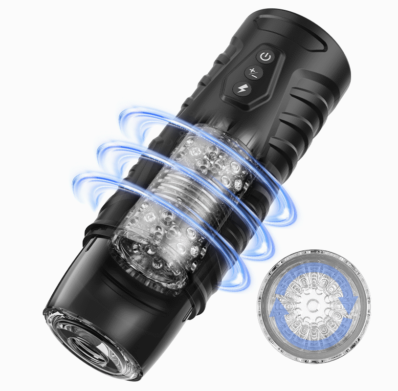 Cedric-7 Thrusting & Rotating Modes Strong Suction Penis Stimulation M – propinkup